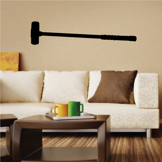 Large sledgehammer Decal
