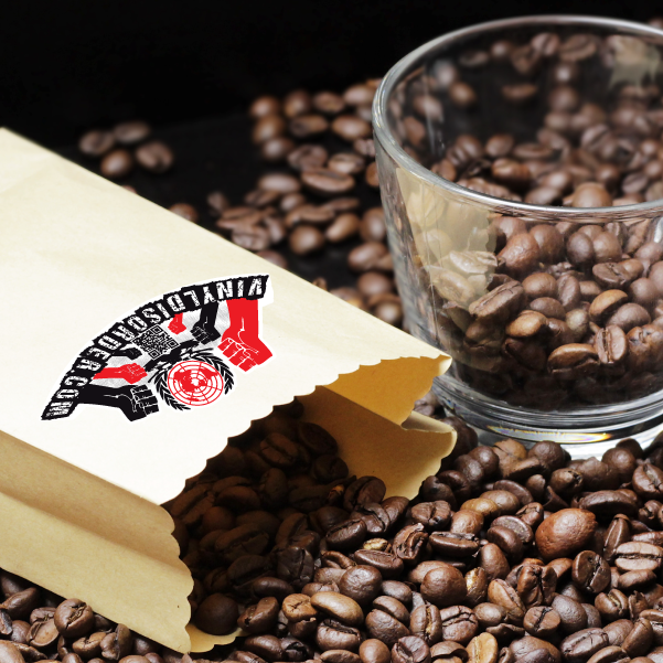 Custom Coffee Labels - Coffee Stickers - Vinyl Disorder