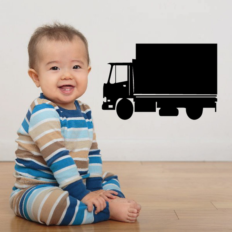 Box Truck Wall Decal - Vinyl Decal - Car Decal - DC027