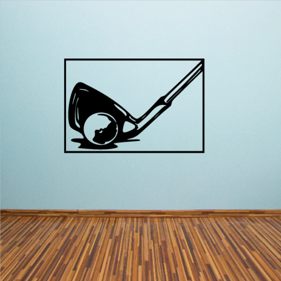 Golf Wall Decal - Vinyl Decal - Car Decal - CDS055