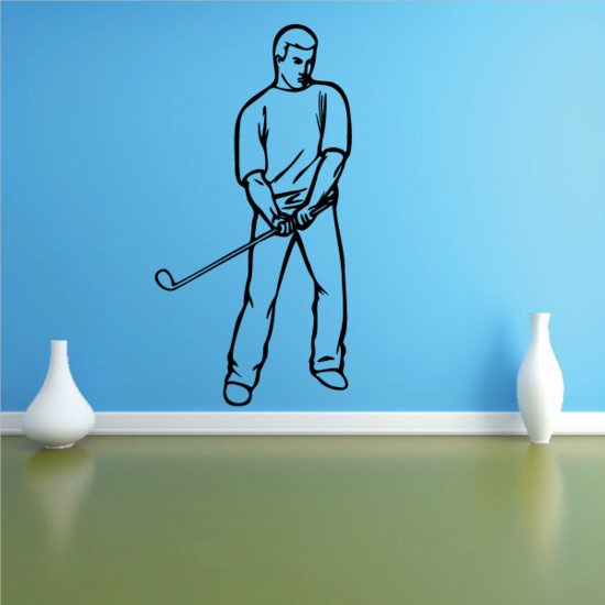 Golf Wall Decal - Vinyl Decal - Car Decal - CDS048