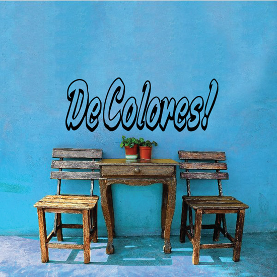 De Colores Decal