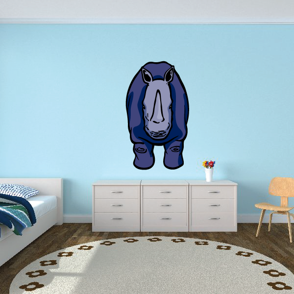 Sports Mascot Wall Decal - Vinyl Sticker - Car Sticker - Die Cut ...