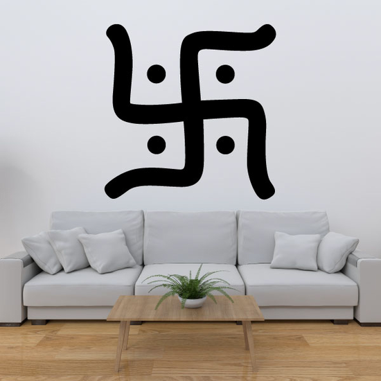 Jainism Swastika Decal