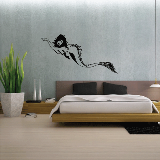 Sea Monster Mermaid Decal