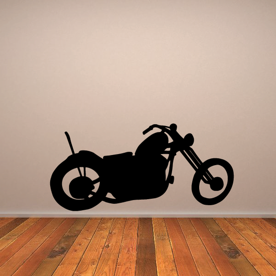 Motorcycle Wall Decal - Vinyl Decal - Car Decal - 020