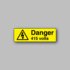 Danger 415 Volts Sticker
