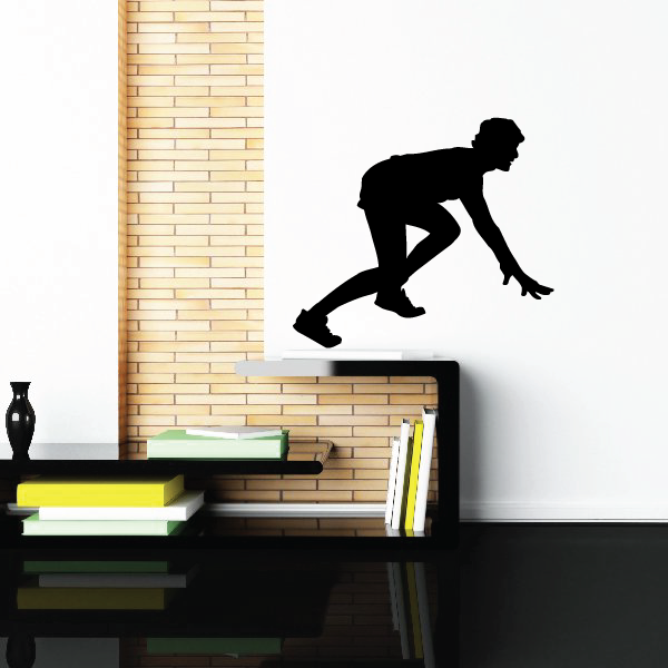 Running Wall Decal - Vinyl Decal - Car Decal - Bl013