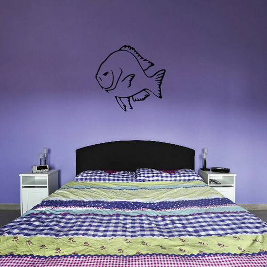 Charming Bluegill Fish Decal