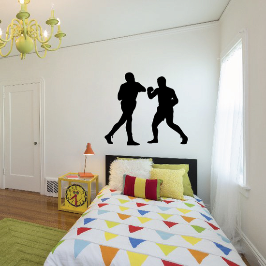 Boxing Wall Decal - Vinyl Decal - Car Decal - 002