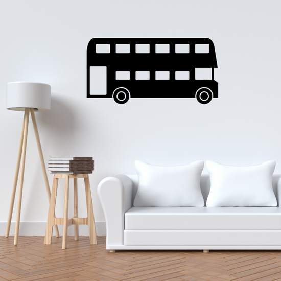 Double Decker Bus Decal