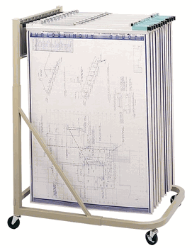 Safco Plan Rack 5026 Blueprint Rack’s Hangers Holds 12 Clamps Ships ...