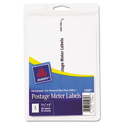 AVE05289 Postage Meter Labels for Personal Post Office