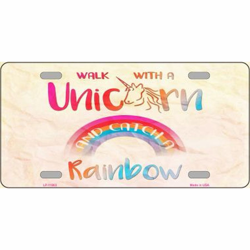License Plate - Unicorn