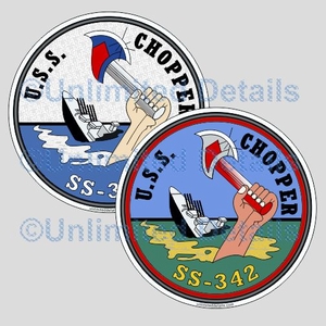 SS-342 USS Chopper Insignia Decal