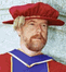 Beefeater Hat Velvet for Academic Regalia "Tudor Bonnet"