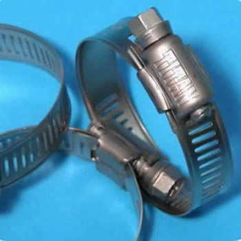 Titanium Hose Clamps - 1 1/2 - 2 1/2 inch Clamps