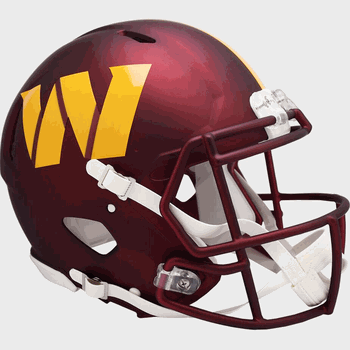 Washington Football Team SpeedFlex Full Size Football Helmet Anodized ...