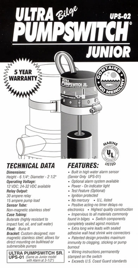 Ultra Pump Switch JR.