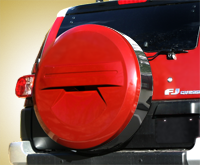 FJ Cruiser Painted Tire Cover W/SS Ring 2010-2014