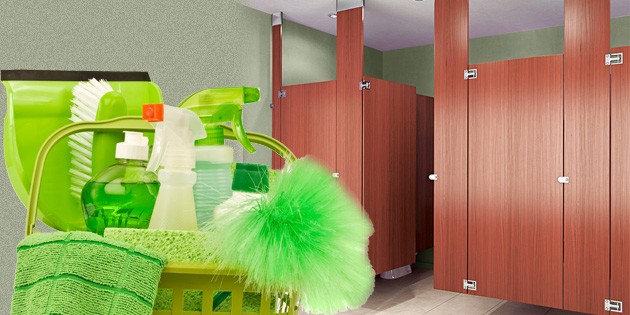 Careful How You Clean Your Toilet Partitions | All Partitions