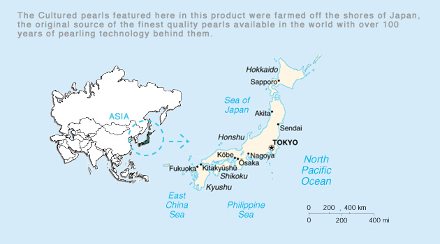 Japanese Akoya Pearl Origin