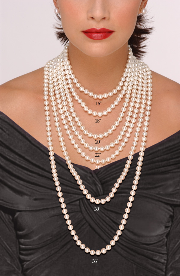 Black Japanese Akoya Pearl Necklaces