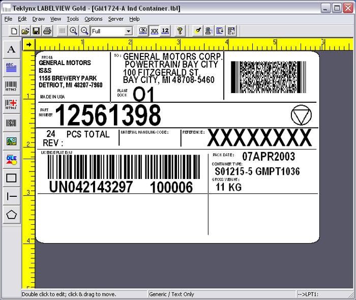Teklynx LabelView 2022 BarCode Software | Professional Gold Network | Upgrades SMA NEW LabelView ...