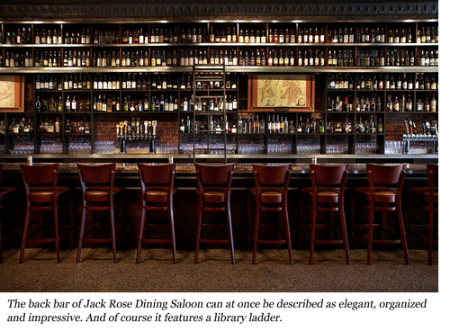 Bar Design Make Your Back Bar Work for You