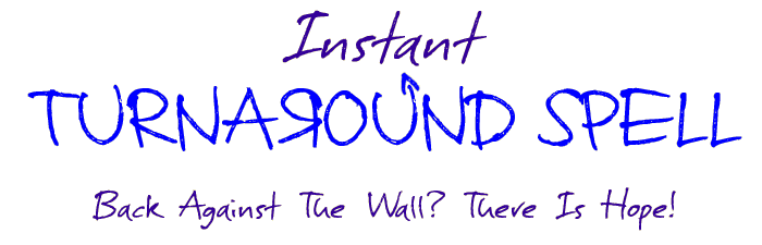 Instant Turnaround Spell