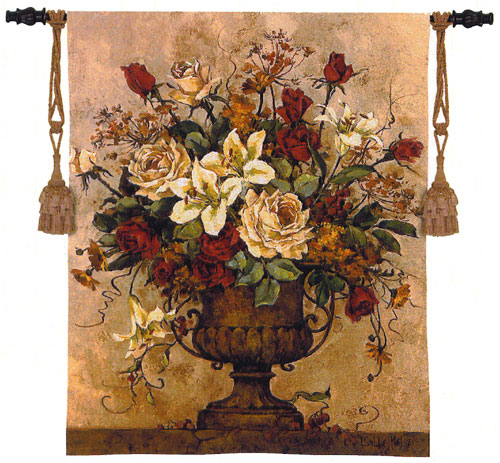 Floral Wall Tapestries - Flower Bouquets