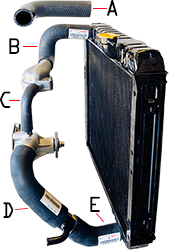 Radiators FJ40 FJ45 FJ60 FJ62
