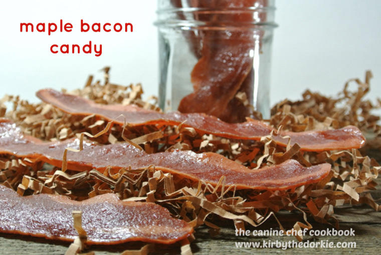 Maple Bacon Candy Dog Treat Recipe | EntirelyPets