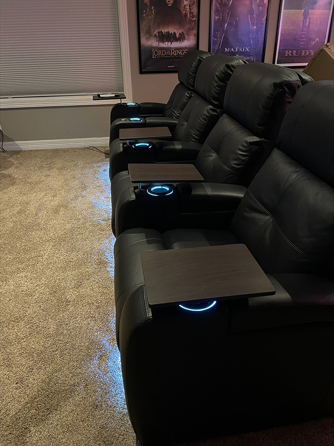 HT Design Home Theater Seating Customer Photo Gallery