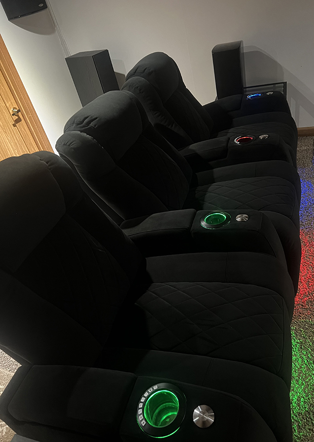 HT Design Home Theater Seating Customer Photo Gallery