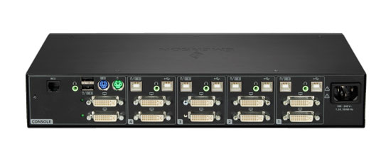 SC945-001 - 4-port Secure EAL4+ KVM, Dual Monitor DVI-I (dual-link ...