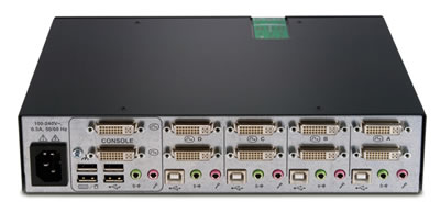 Avocent Dual Monitor SwitchView SC 1x4 Secure KVM Switch