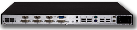 VEL-0N0S24-SCRX - Thinklogical Velocity KVM Receiver, Dual-Head DVI