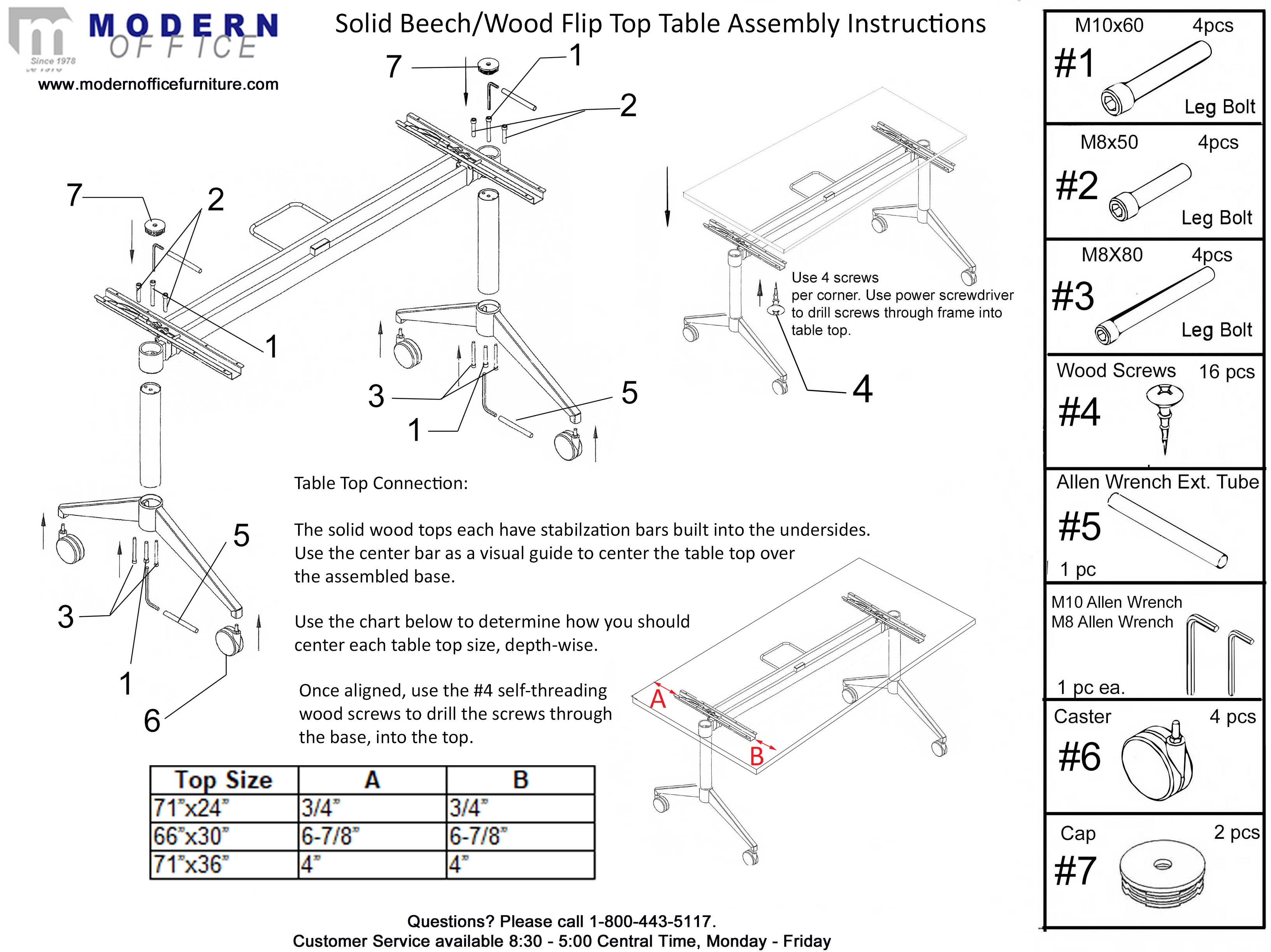 Office Furniture Assembly Instructions