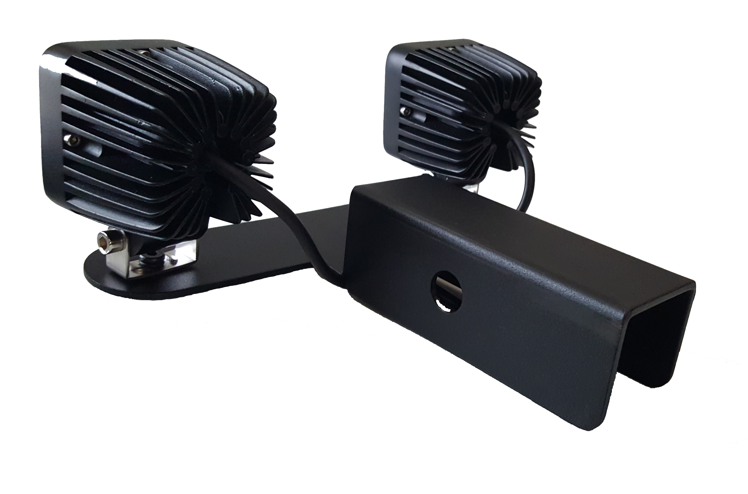 Trailer Hitch Receiver backup offroad Light Mount Bracket