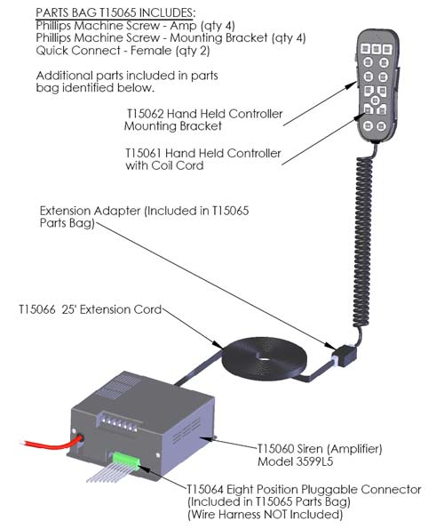 Code 3 PSE H2Covert Hand-Held Siren/Light Controller - 3599L5 from SWPS.com