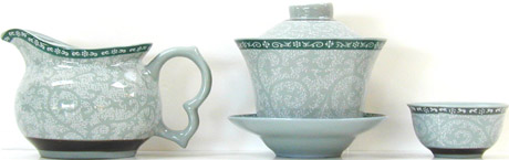 Large Winter Ivy Tea Set