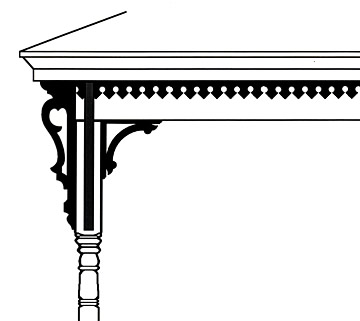 Porch Guide - Porch Eave Decoration - by Vintage Woodworks
