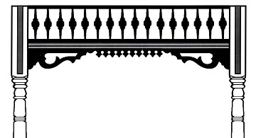 Porch Guide - Post Top Items - by Vintage Woodworks