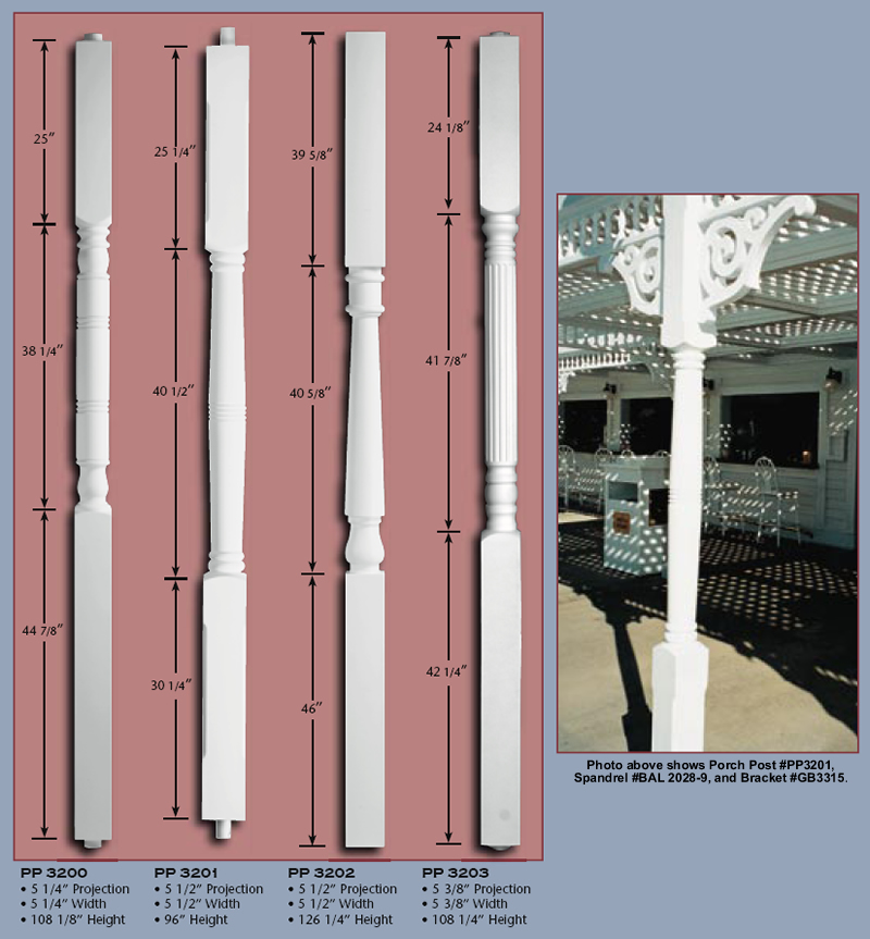 Polyurethane Porch Posts – from Vintage Woodworks