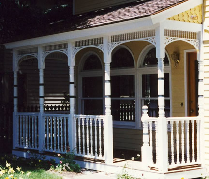 Spindle Classic Spandrels - Wood and PVC - from Vintage Woodworks