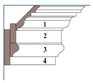 Crown Moulding Sets | Buy Online or Get Sample | Wood/PVC
