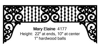 Fretwork Spandrels - Wood and PVC - from Vintage Woodworks