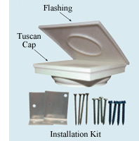 Tuscan Capitals & Bases for Round Columns | Buy Online