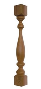 4" Cedar Balusters | Buy Online | Premium Quality Spindles
